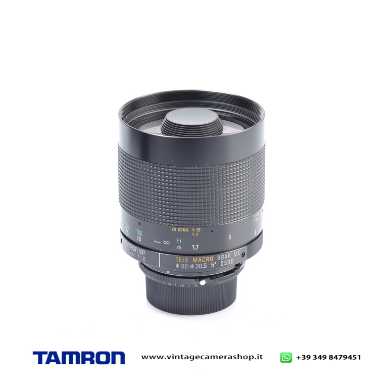 TAMRON SP 500mm F.8 TELE MACRO BBAR MC ADAPTALL 2 PER FUJICA in ...